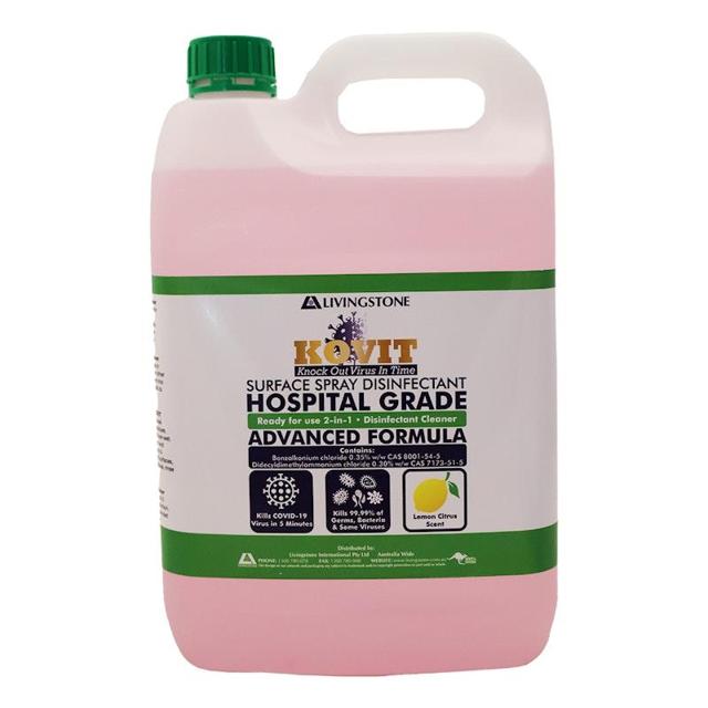 Buy KOVIT Hospital Grade Disinfectant Kills SARS & COVID-19 Neutral pH ...