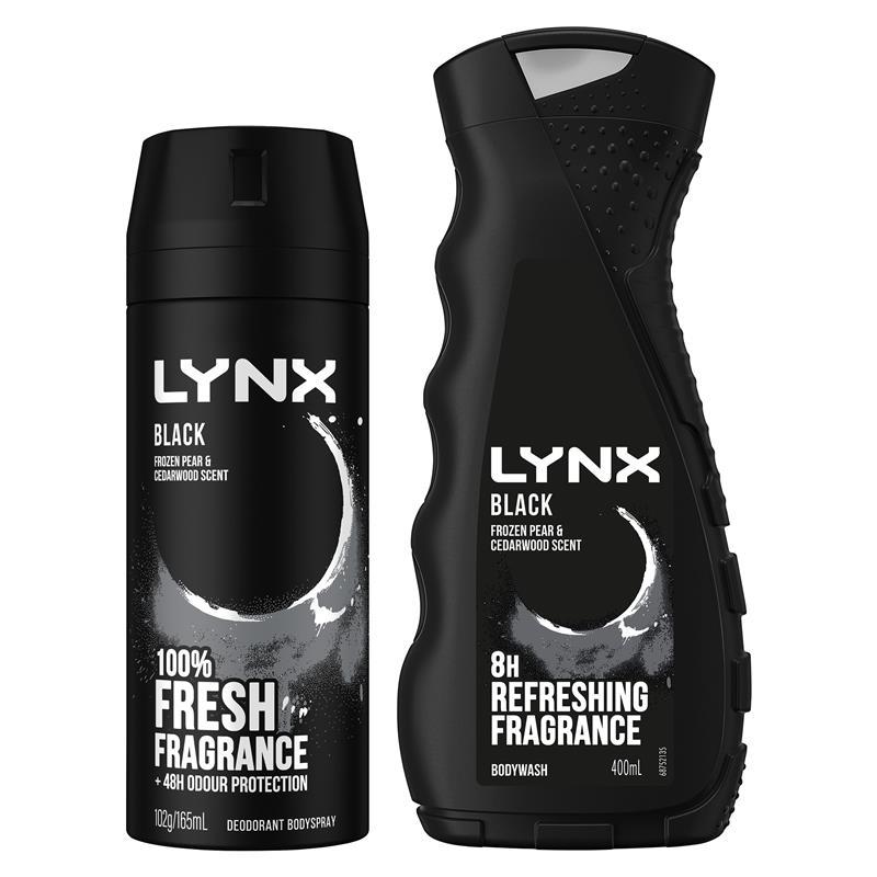 Buy Lynx Duo Black Gift Set online at Chemist Warehouse