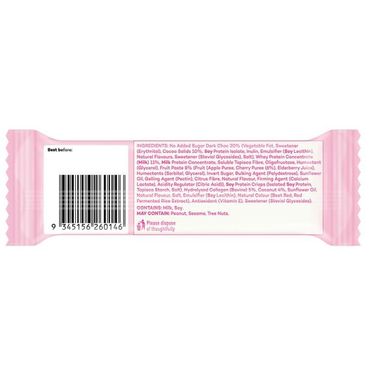 Buy Bondi Protein Collagen Protein Bar Choc Cherry Coconut 60g online ...