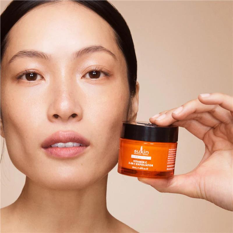 Buy Sukin Glow Active-C Vitamin C 2-in-1 Exfoliator 50ml online at ...