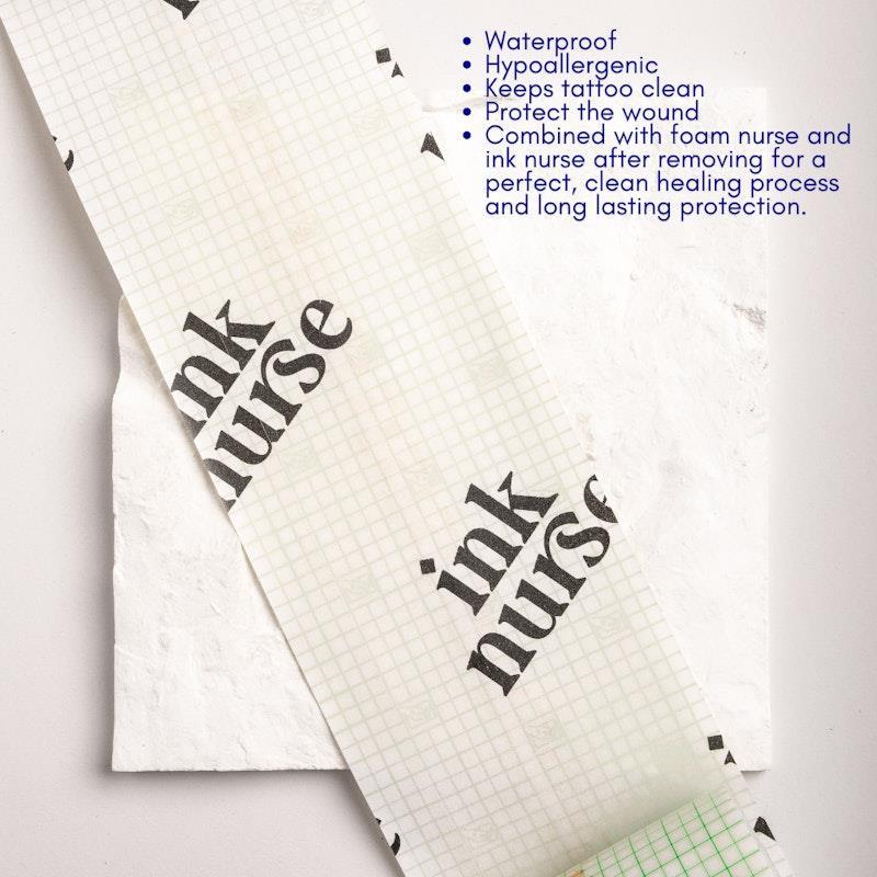 Buy Ink Nurse Tattoo Aftercare Second Skin Film Wrap Pro - 10M X 10CM ...