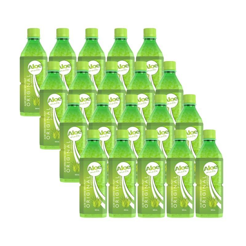 Buy Aloe Mate Aloe Vera 500mL Original 20Pack online at Chemist Warehouse