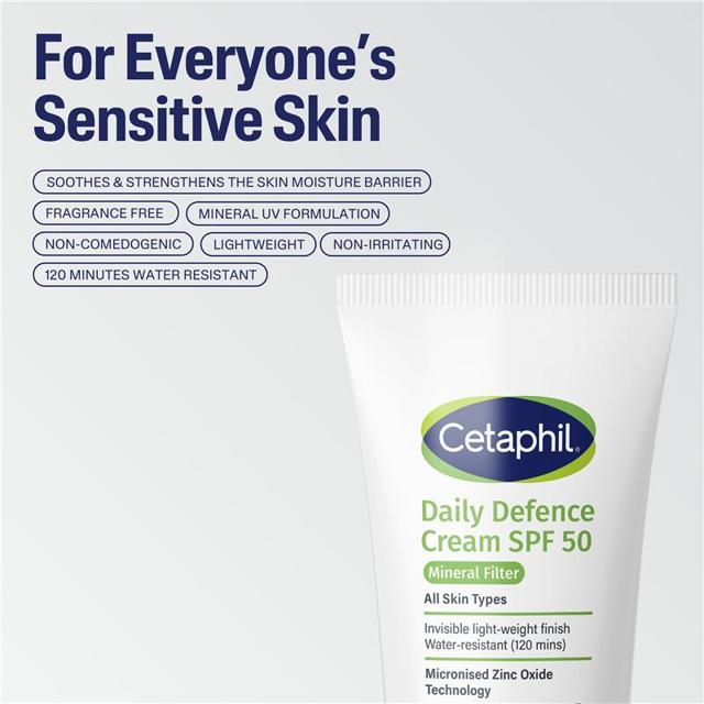 Buy Cetaphil Daily Defence SPF50 50g online at Chemist Warehouse
