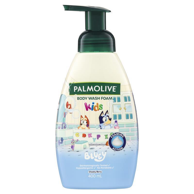 Buy Palmolive Kids Bluey Body Wash Foam Cheeky Berry 400ml online at ...