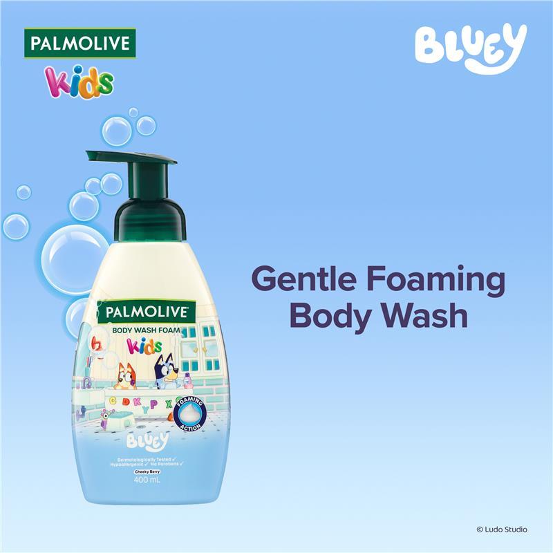 Buy Palmolive Kids Bluey Body Wash Foam Cheeky Berry 400ml online at ...