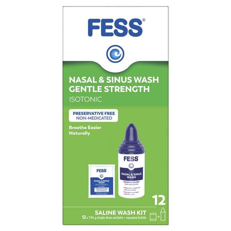 Buy Fess Nasal & Sinus Wash Kit 12 Sachets online at Chemist Warehouse