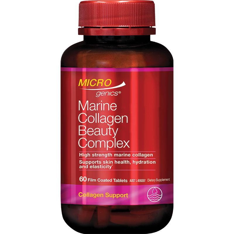 Buy Microgenics Marine Collagen Beauty Complex 60 Tablets online at ...
