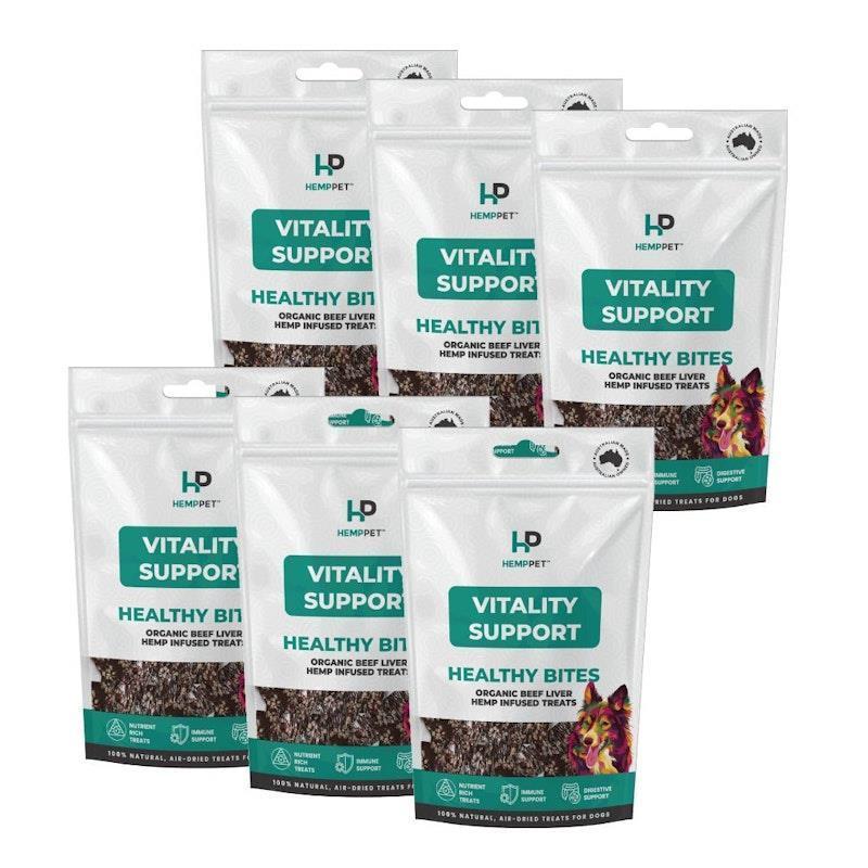 Buy Hemp Pet Vitality Support Treats for Dogs 6Pack online at Chemist ...
