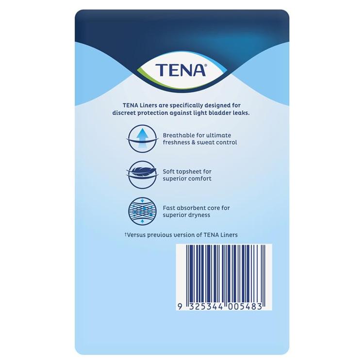 Buy TENA Liners Long 26 Pack online at Chemist Warehouse