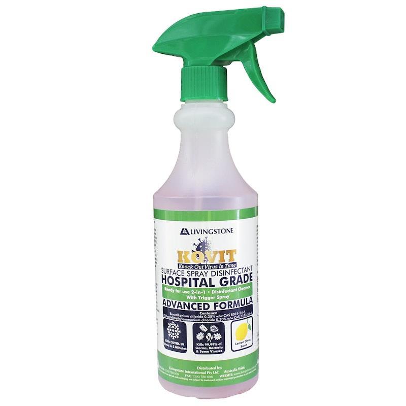Buy KOVIT Hospital Grade Disinfectant Kills SARS & COVID-19 Neutral pH ...