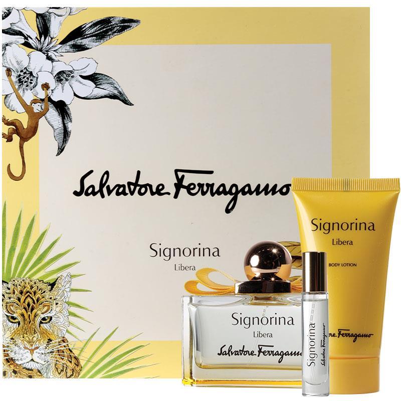 Buy Salvatore Ferragamo Libera Eau de Parfum 100ml 3 Piece Set online ...
