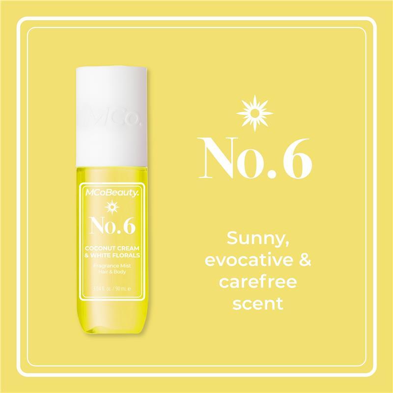 Buy MCoBeauty Coconut & Wildberries No.6 Fragrance Hair & Body Mist ...