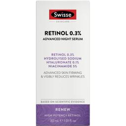 Buy Swisse Skincare Retinol 0.3% Advanced Night Serum 30ml online at ...