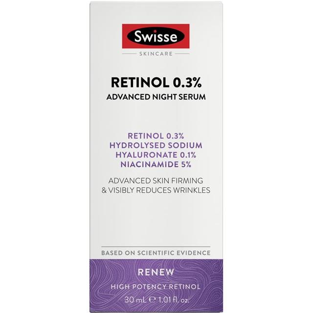 Buy Swisse Skincare Retinol 0.3% Advanced Night Serum 30ml online at ...