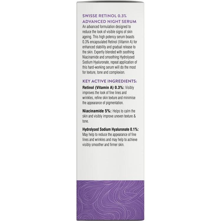 Buy Swisse Skincare Retinol 0.3% Advanced Night Serum 30ml online at ...