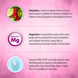 Buy Carusos Wee Less 60 Tablets online at Chemist Warehouse