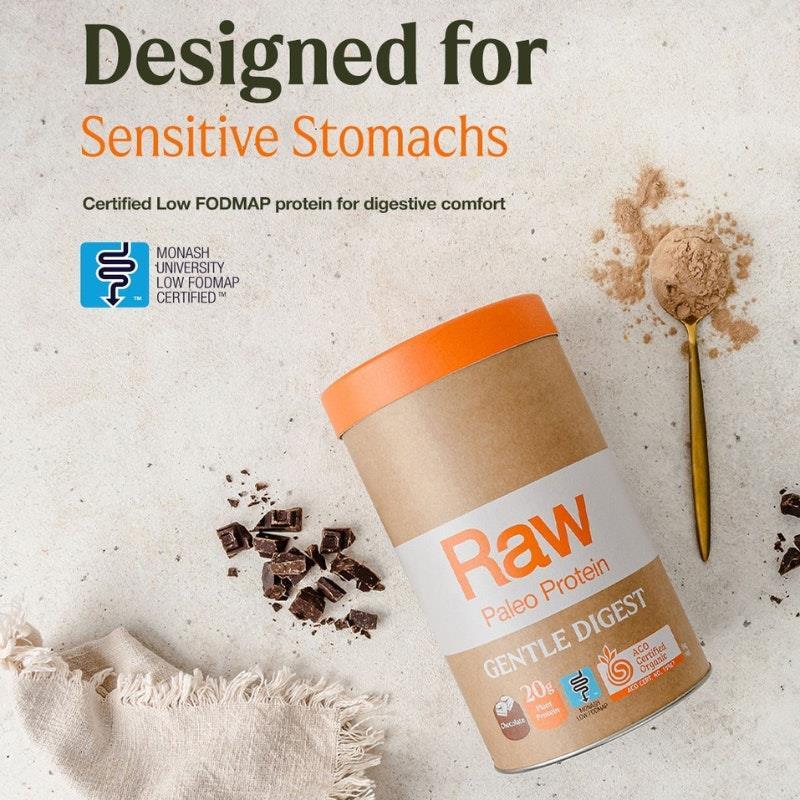 Buy Amazonia RAW Protein Gentle Digest Chocolate 500g online at Chemist ...