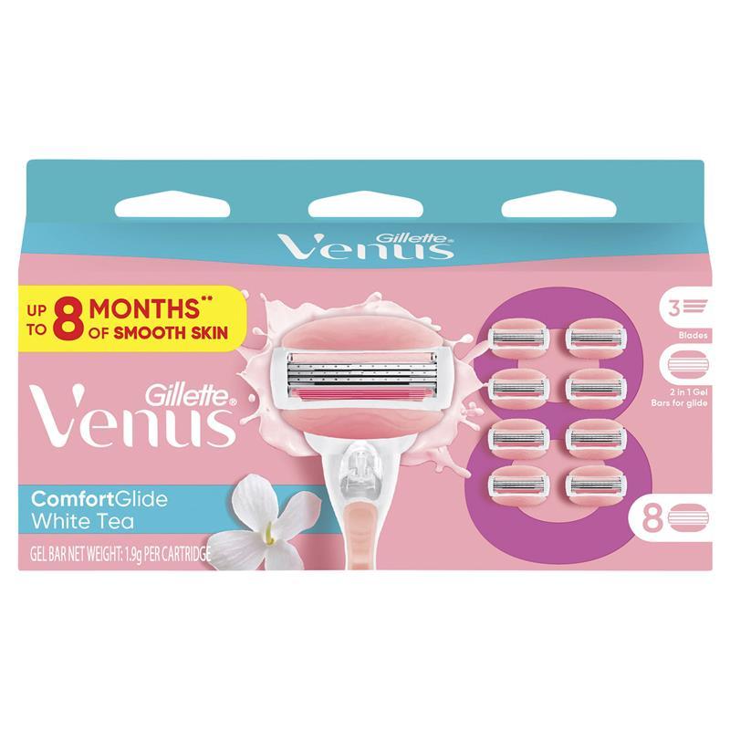 Buy Gillette Venus Comfortglide Breeze with Gel bars Women's Razor ...