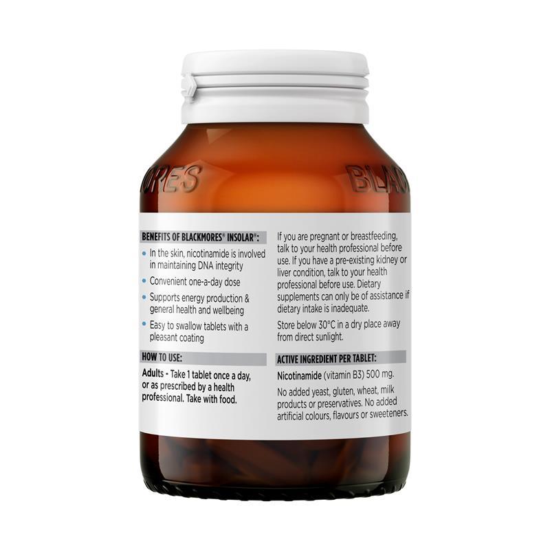 Buy Blackmores Insolar 120 Tablets online at Chemist Warehouse