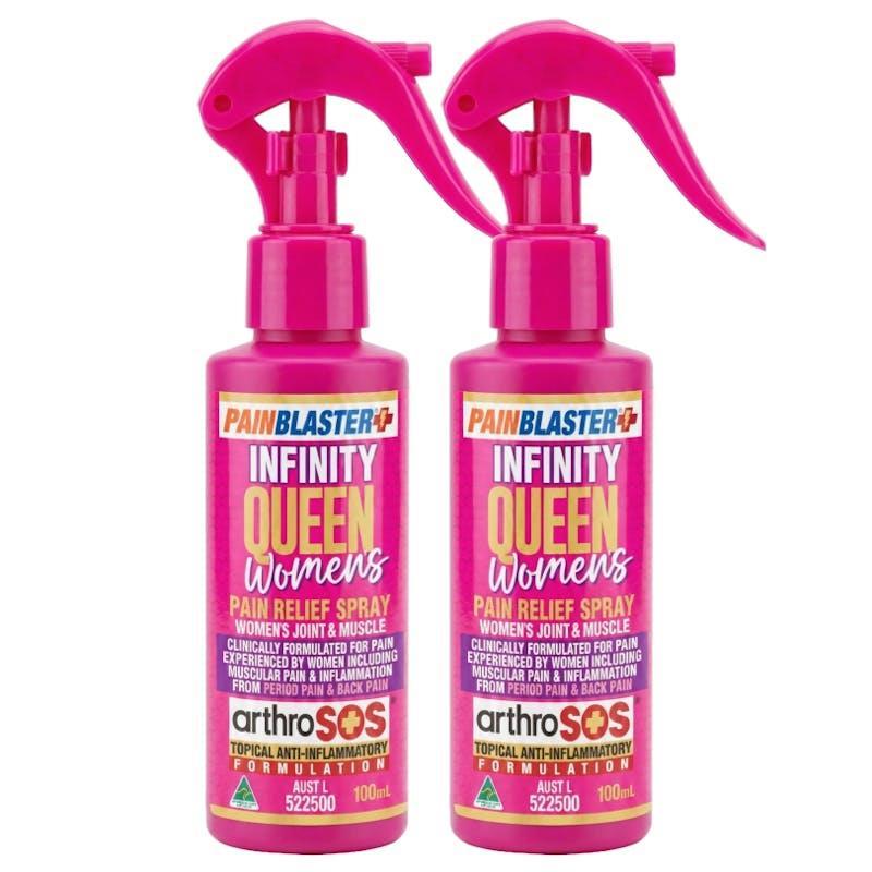 Buy Athelite Infinity Queen Women's Pain Relief & Recovery Spray 100ml ...