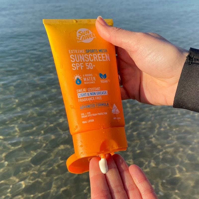 Buy SUN ZAPPER Extreme Sports Mesh Sunscreen SPF 50+ 90ml online at ...
