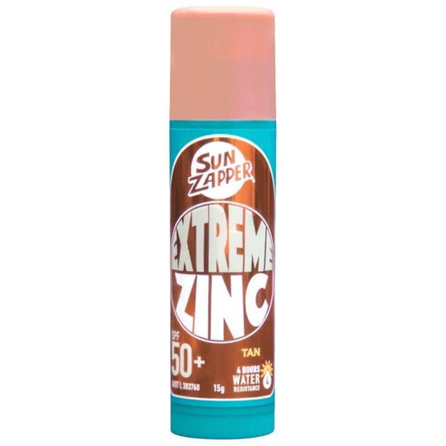Buy SUN ZAPPER Tan Extreme Zinc Stick SPF 50+ 15g online at Chemist ...