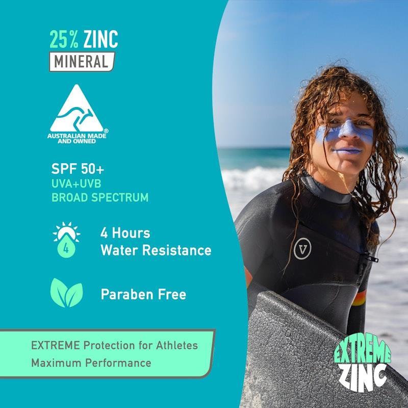 Buy SUN ZAPPER Blue Bay Extreme Zinc Stick SPF 50+ 15g online at ...