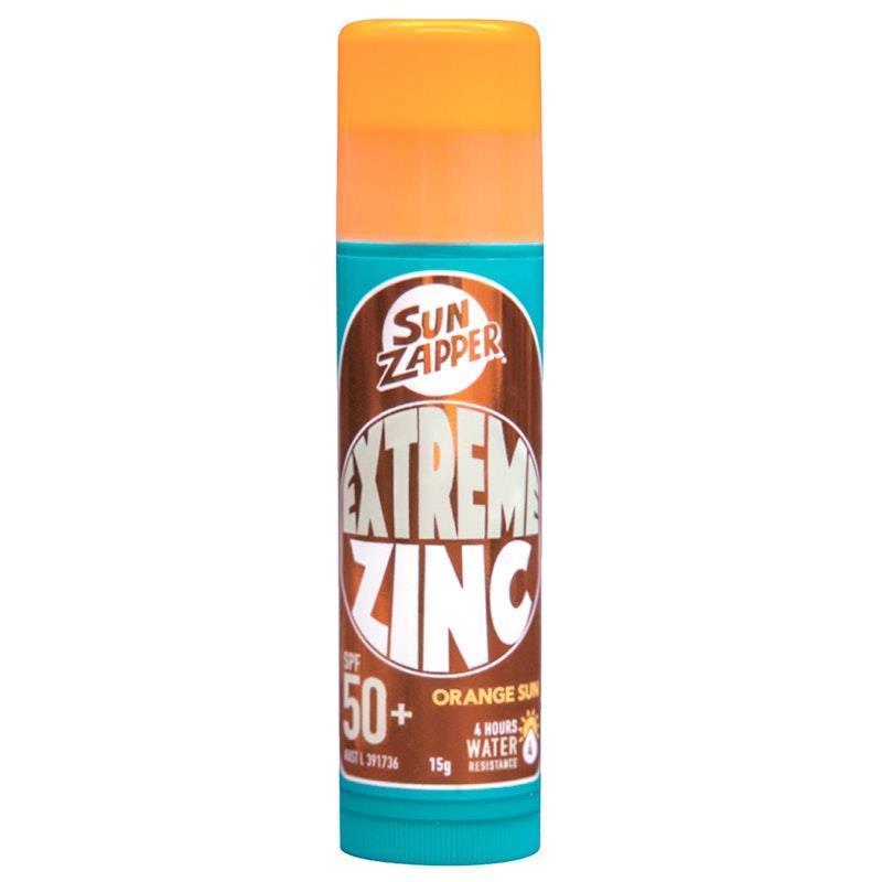 Buy SUN ZAPPER Orange Sun Extreme Zinc Stick SPF 50+ 15g online at ...
