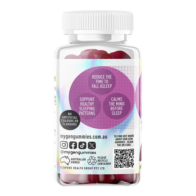 Buy GEN X Gummies Sleep Support Berry 60 Pack online at Chemist Warehouse