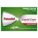 Buy Panadol Liquid Capsules Paracetamol Pain Relief 48 Capsules online ...