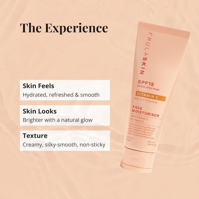 Buy Frula SPF15 Vit C Brightening Face Moisturiser 100ml online at ...