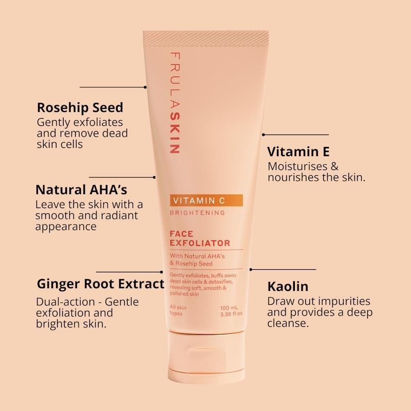 Buy Frula Vitamin C Brightening Exfoliator 100ml online at Chemist ...