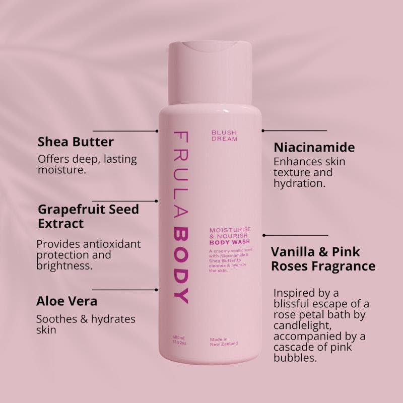 Buy Frula Blush Dream Body Wash 400ml online at Chemist Warehouse