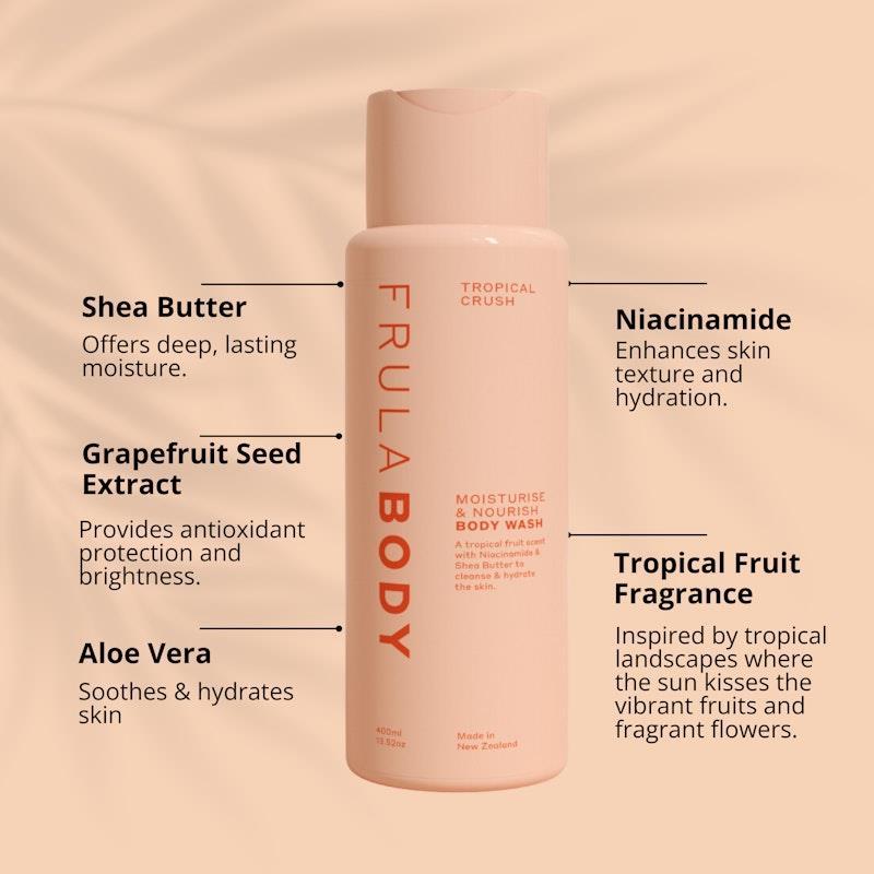 Buy Frula Tropical Crush Body Wash 400ml online at Chemist Warehouse