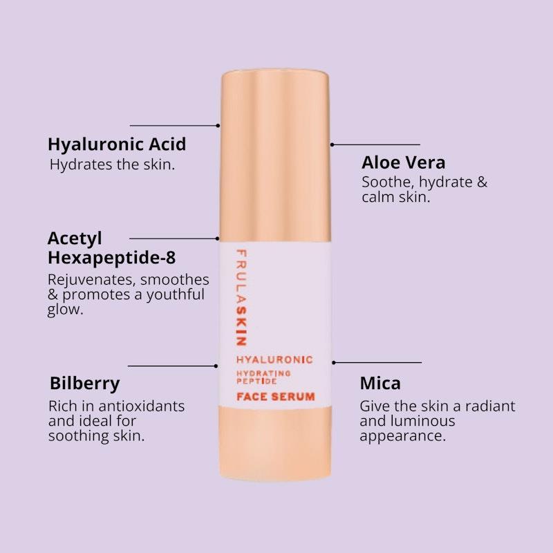 Buy Frula Hyaluronic Peptide Hydrating Face Serum 30ml online at ...