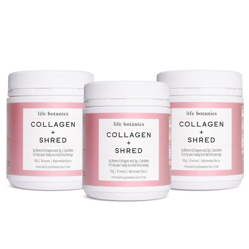 Buy Life Botanics Collagen Shred Powder 3x150g Pack online at Chemist ...
