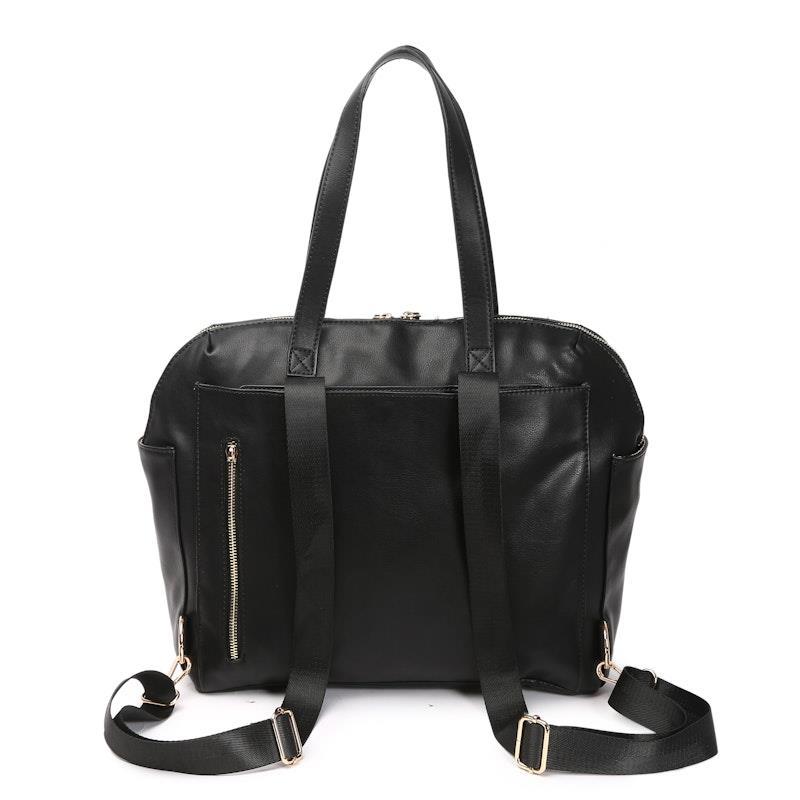 Buy Hannah & Henry Chelsea Convertible Nappy Bag Black online at ...