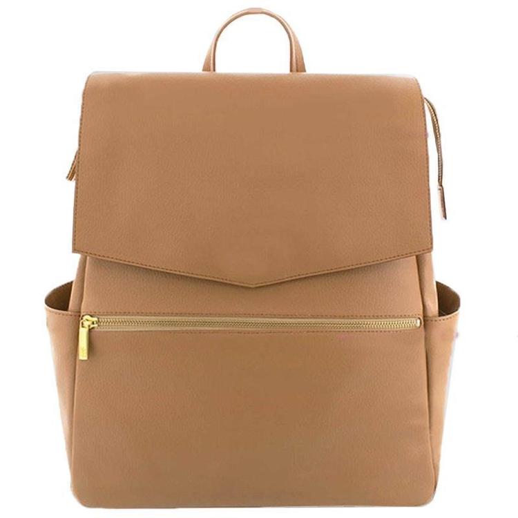 Buy Hannah & Henry Classic Nappy Bag Backpack Tan online at Chemist ...