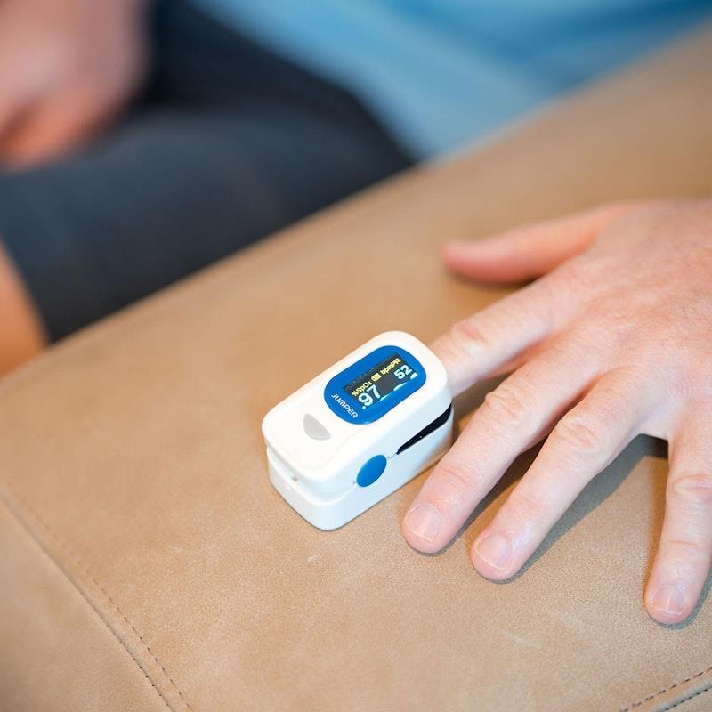 Buy Jumper Finger Pulse Oximeter with Alarm Feature 1Unit online at ...