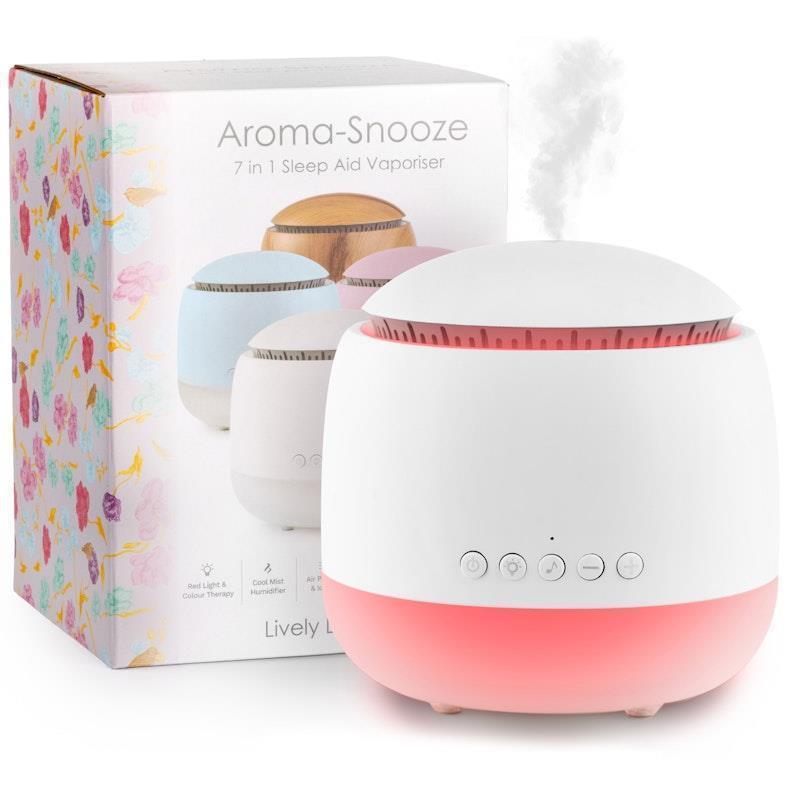 Buy Lively Living Aroma-Snooze 7 in 1 Sleep Aid Humidifier White online ...