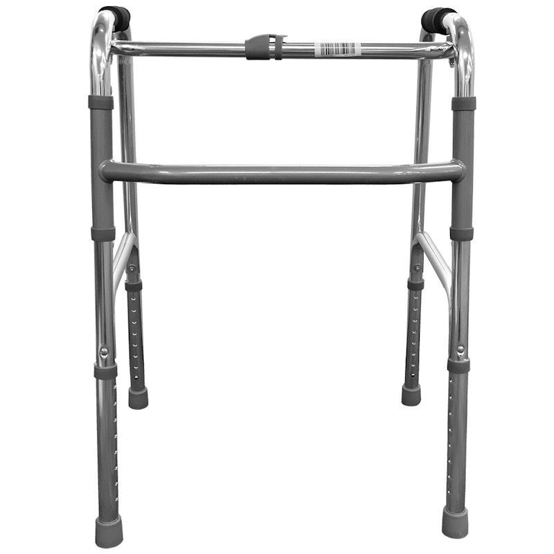Buy Livingstone Walking Frame Adjustable Folding Aluminium with Fix ...