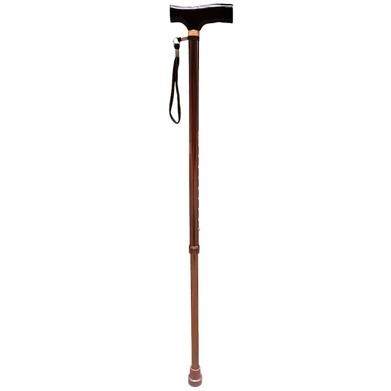 Buy Livingstone Walking Stick Aluminium Adjustable 68-90 cm Bronze ...