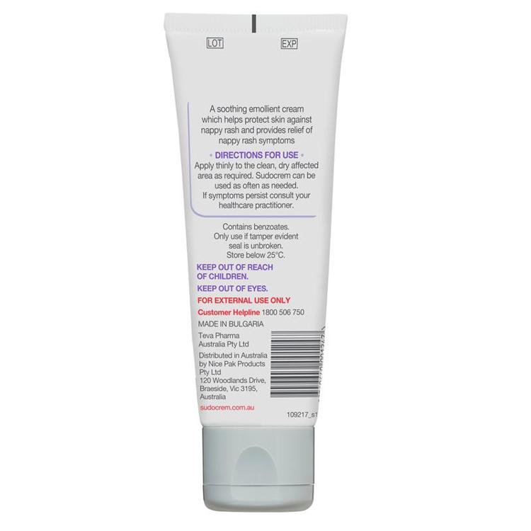 Buy Sudocrem Healing Cream 100g Tube online at Chemist Warehouse