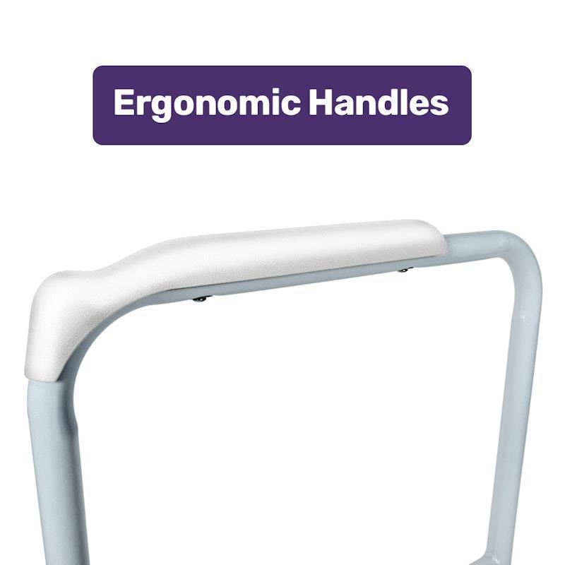 Buy Equipmed Over Toilet Support Frame Safety Grab Rail Aid 125Kg Max ...