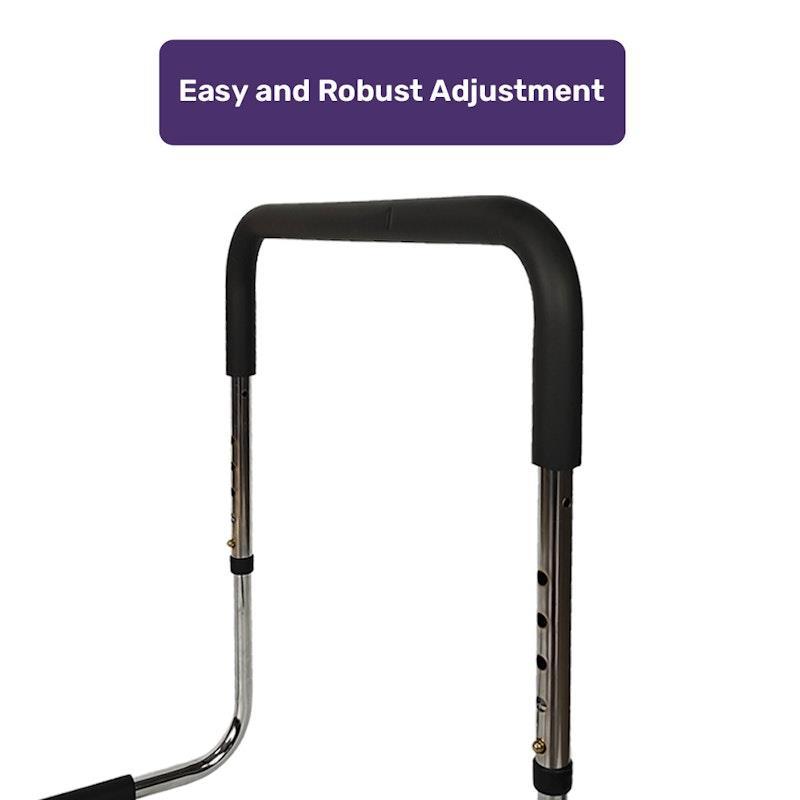 Buy Equipmed Bed Assist Adjustable Hand Rail Support Aid 125Kg Max ...