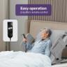 Buy Equipmed Electric Adjustable Bed Backrest Full Length Grey online ...