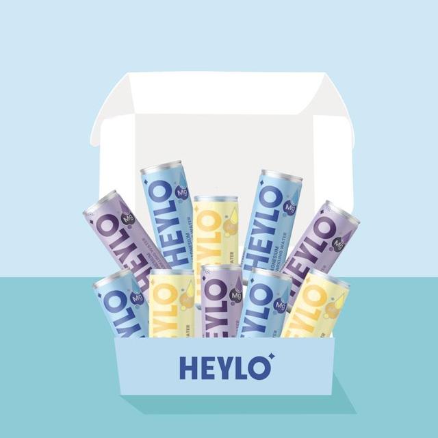 Buy Heylo Magnesium Sparkling Water - Multi Pack 24x300ml online at ...