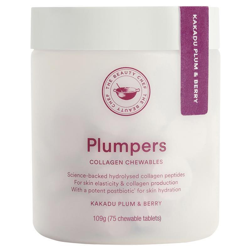 Buy The Beauty Chef Plumpers Kakadu Plum Collagen Peptides 75 Chewable ...