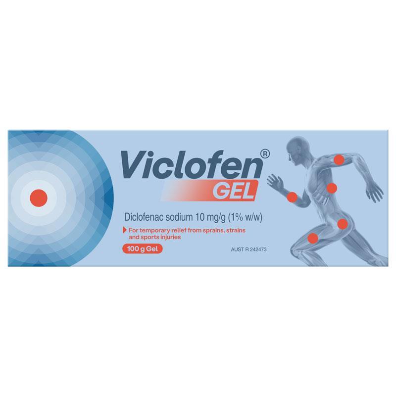 Buy Viclofen Diclofenac Gel 100g online at Chemist Warehouse