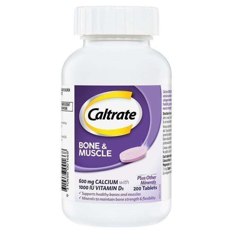 Buy Caltrate Bone and Muscle Health 200 Tablets Exclusive Size online ...
